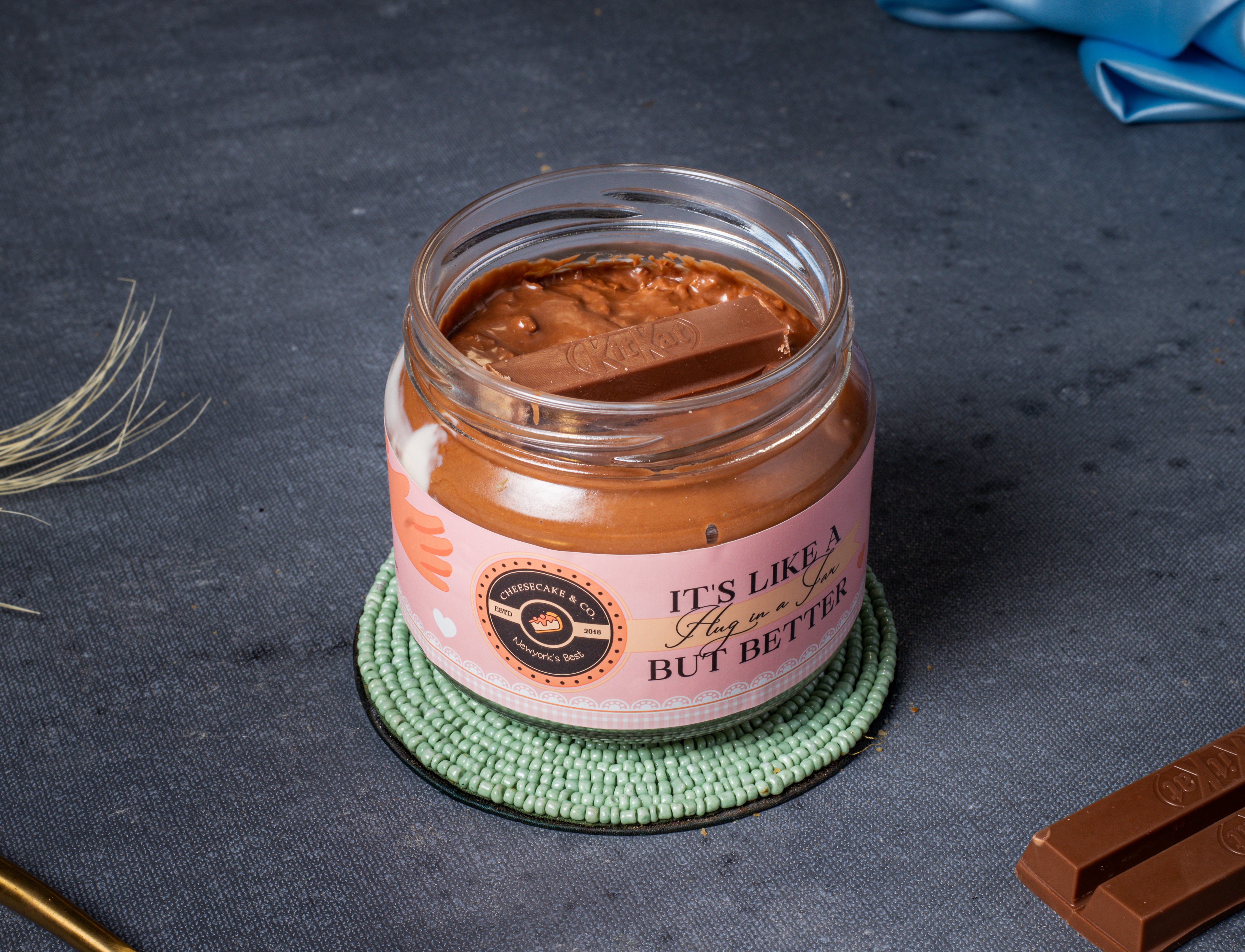 Kitkat Baked Cheesecake Jar – Cheesecakeco.in